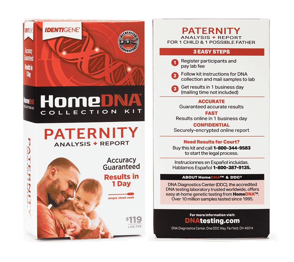 Get The Kit HomeDNA Paternity